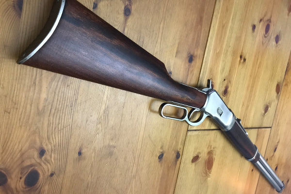 Winchester Western Lever Action Rifle Steel Finish